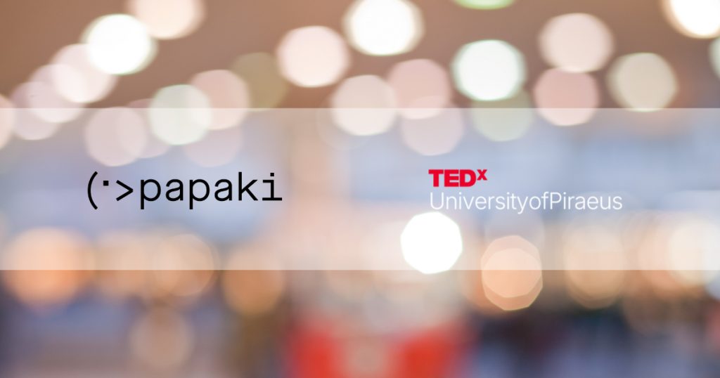 Papaki x TEDx University of Piraeus: Στηρίζουμε την έμπνευση